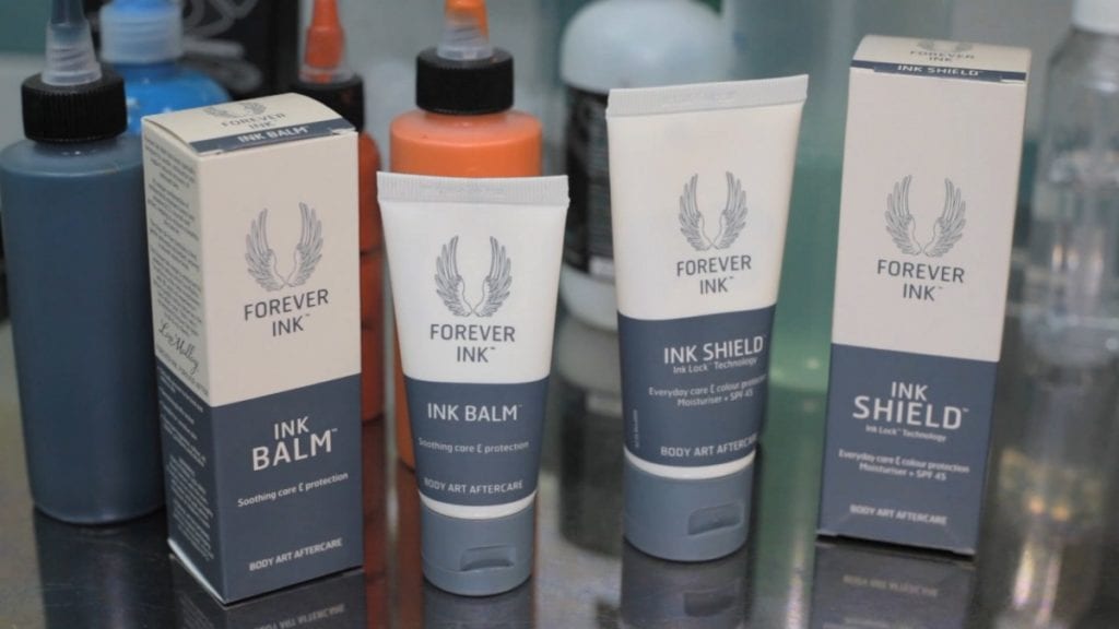 Brand ambassador film for Tattoo aftercare product