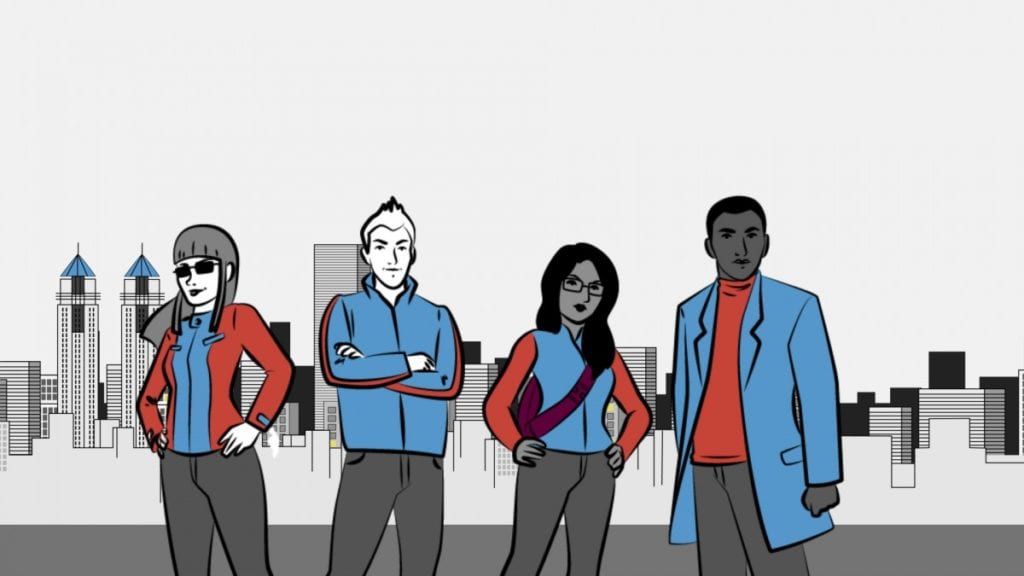 Superhero Explainer Animation