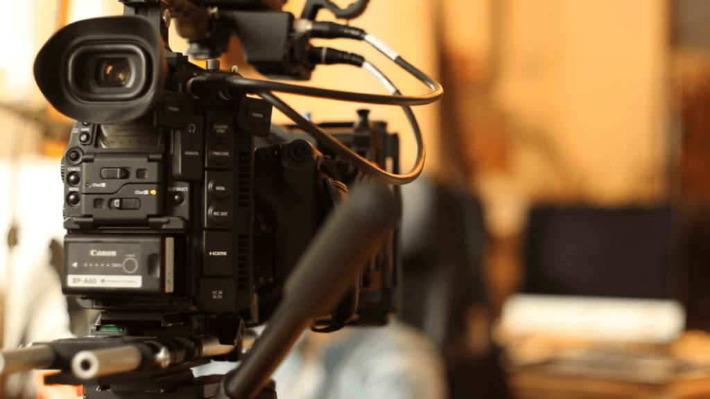 Interview filming practicalities when filming in your own office